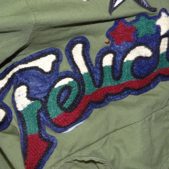 Pandora | Jackets & Coats | Pandora Military Jacket Medium Olive Green ...